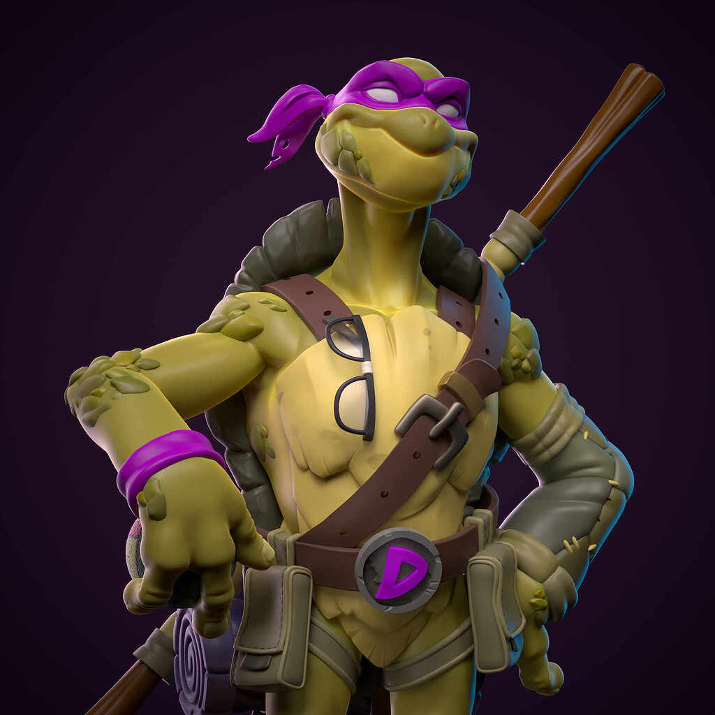 Donatello - Teenage Mutant Ninja Turtles TMNT - ZBrushCentral