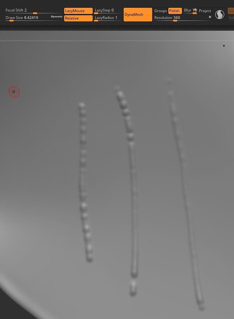 Zbrush weird brush stroke behavior - ZBrushCentral