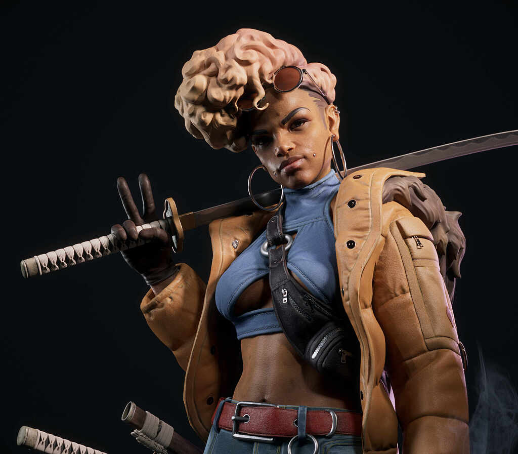 午夜剑士Coco - ZBrushCentral