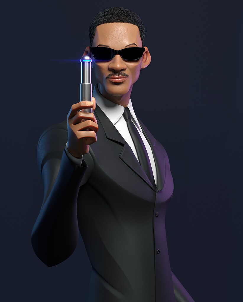 Agent J - ZBrushCentral