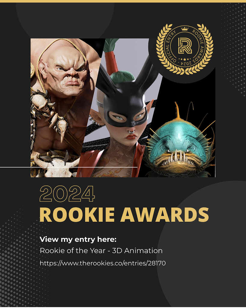 Rookie Awards 2024 Entry - Breakdowns - ZBrushCentral