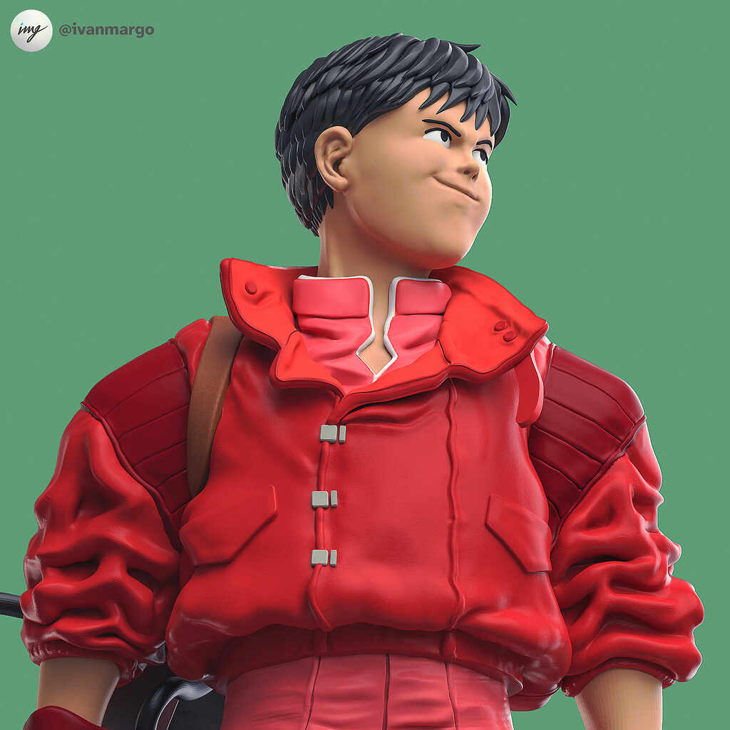 Kaneda from Akira - ZBrushCentral