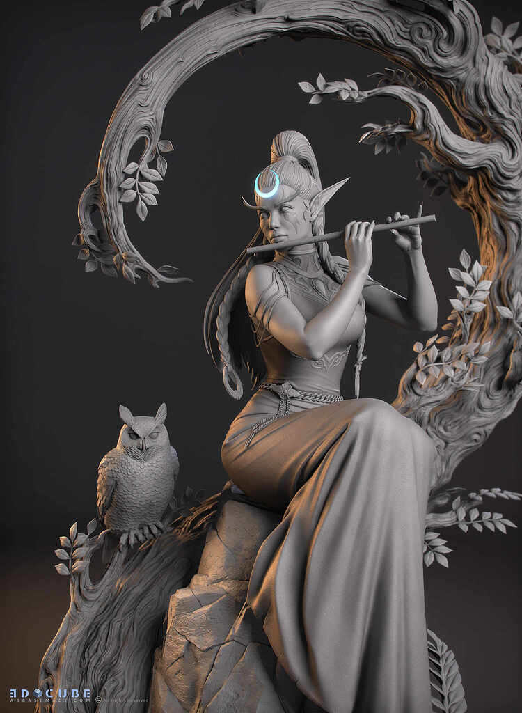 The Song Of The Forest - ZBrushCentral