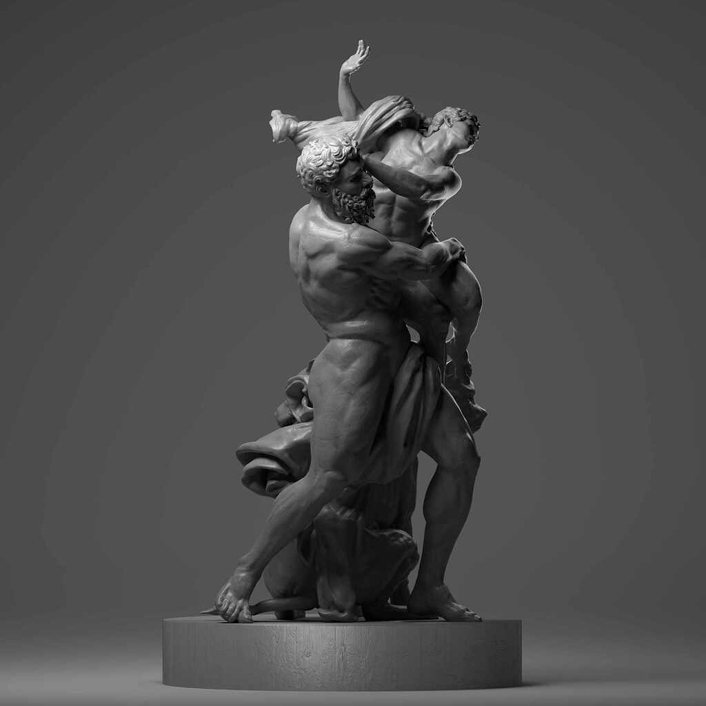 Persephone and Pluto - ZBrushCentral