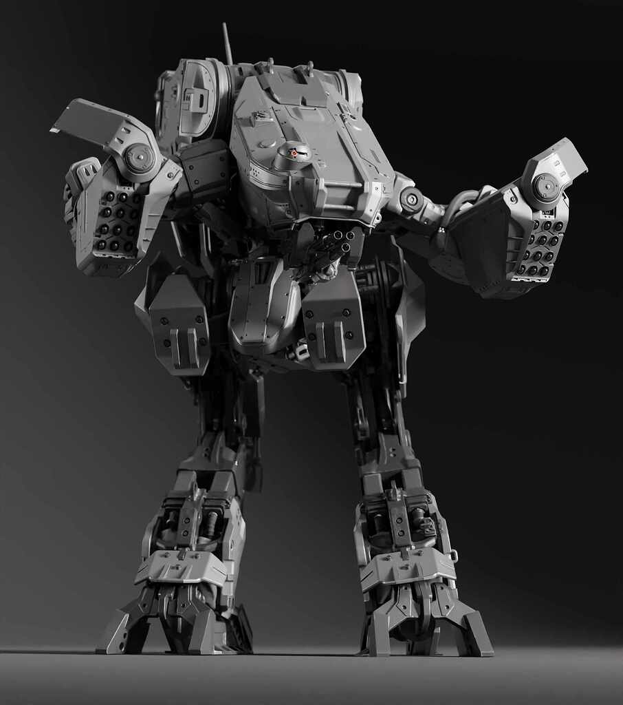 Tactical Robot Concept - ZBrushCentral