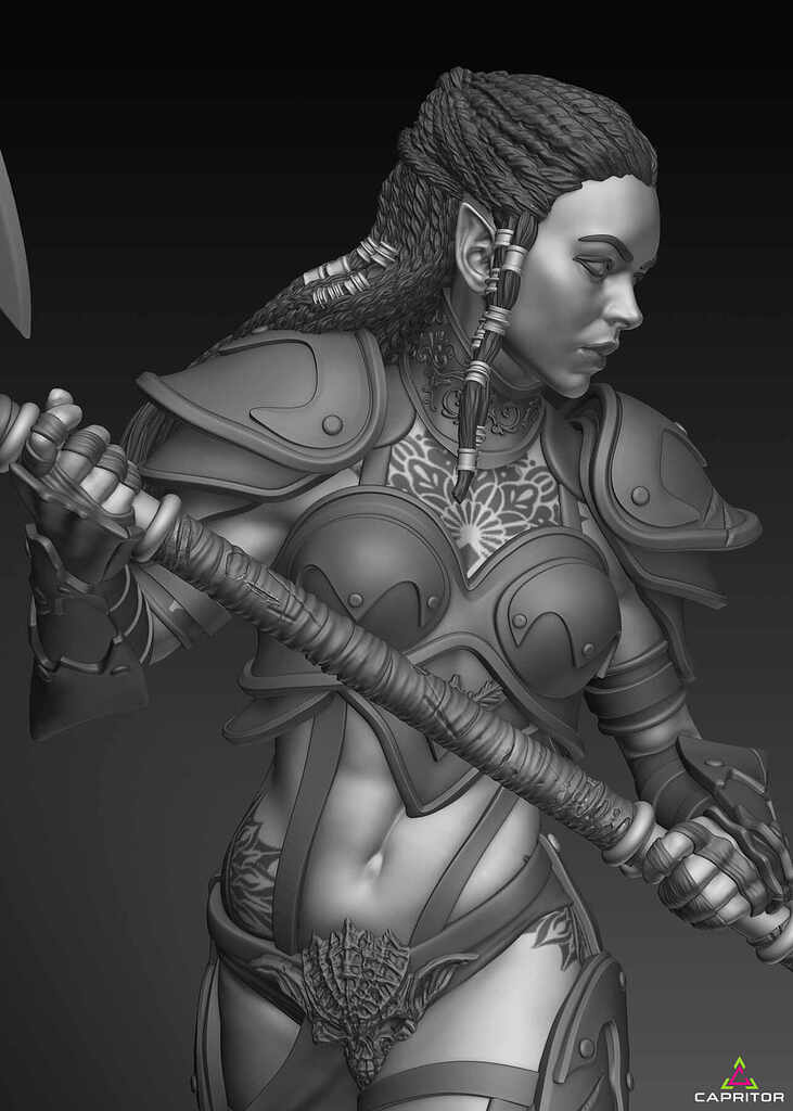 "Slevaggia" 75mm Model - ZBrushCentral