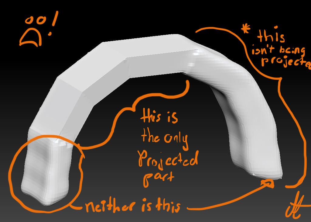 Project All issues after remeshing HELP - ZBrushCentral