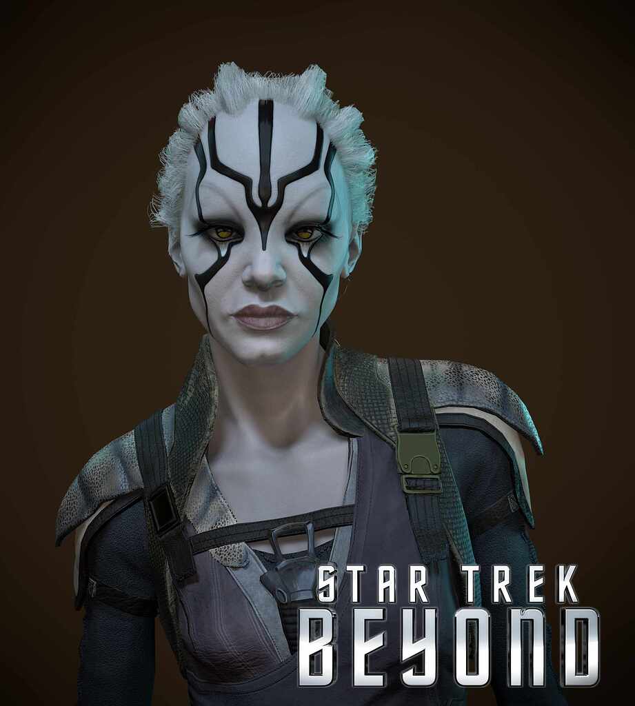 Jaylah - Star Trek Beyond - ZBrushCentral