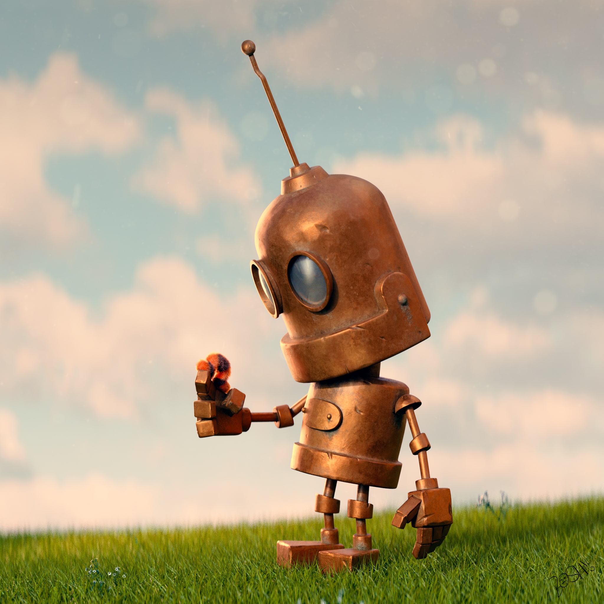 Curious Robot - ZBrushCentral Curious Robot - ZBrushCentral