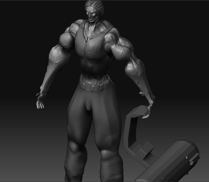 Cyborg character - ZBrushCentral