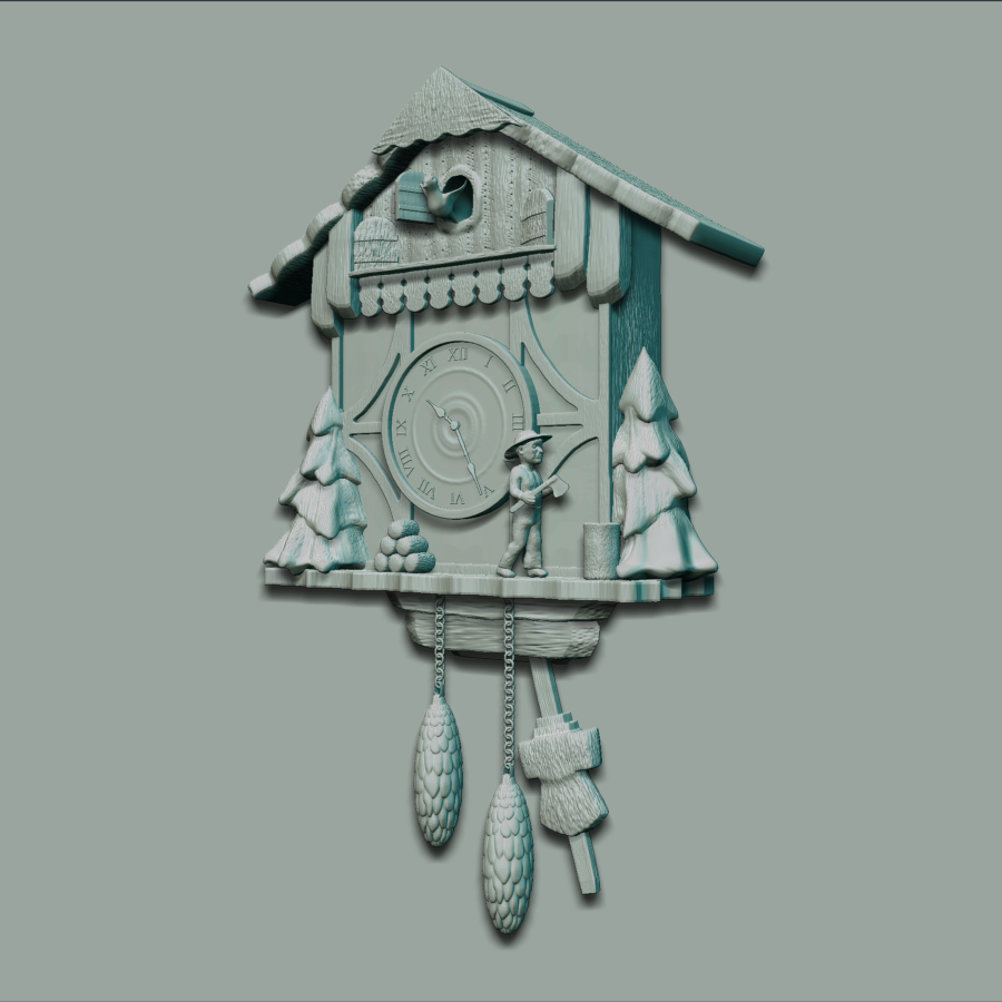 Cuckoo for this Clock - Final (I think) - ZBrushCentral