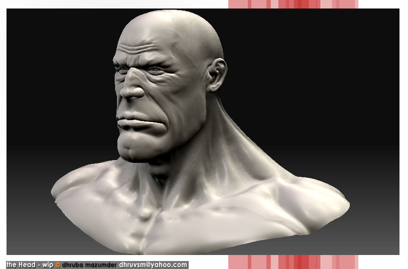 the male bust - ZBrushCentral