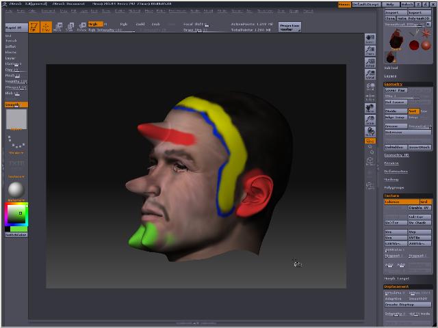 Boxed HiRes polypainting Txr - ZBrushCentral