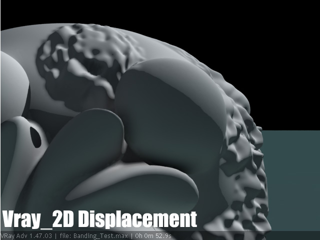 Vray 3D displacement banding - ZBrushCentral
