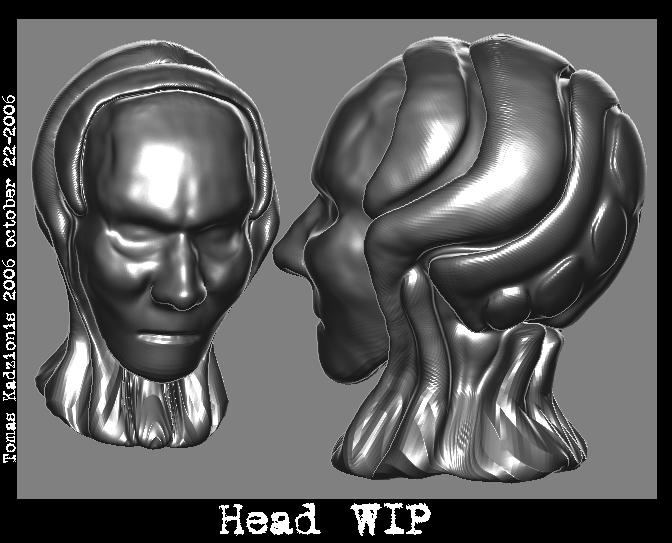Head Nr 0001 - ZBrushCentral