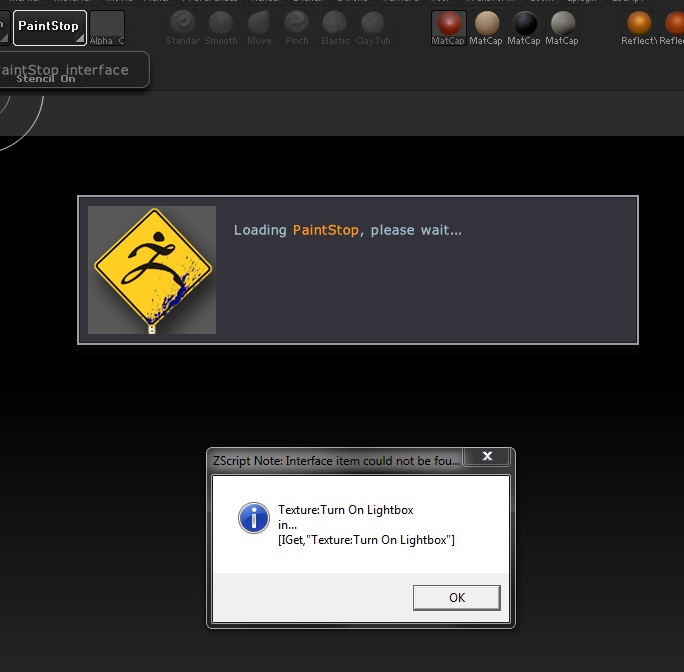 PaintShop Launch Error with ZScript - ZBrushCentral
