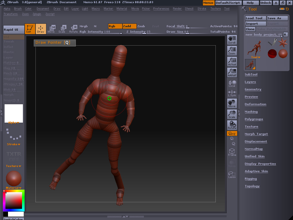 newbie problems with zspheres - ZBrushCentral