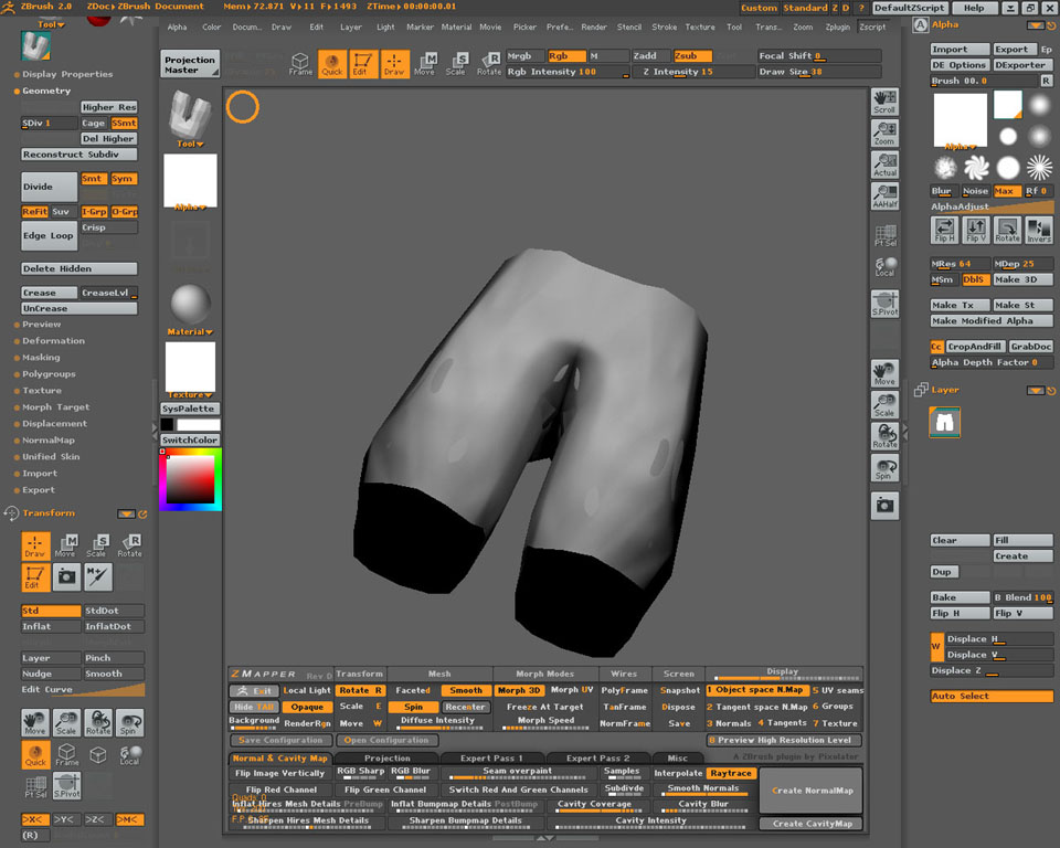Dotting problem with zmapper - ZBrushCentral
