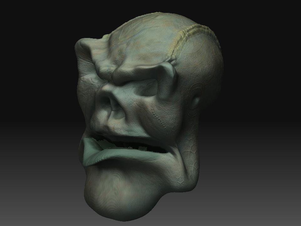 # 2 - Alien Ape Sculpt - by Martín Di Mattia - ZBrushCentral