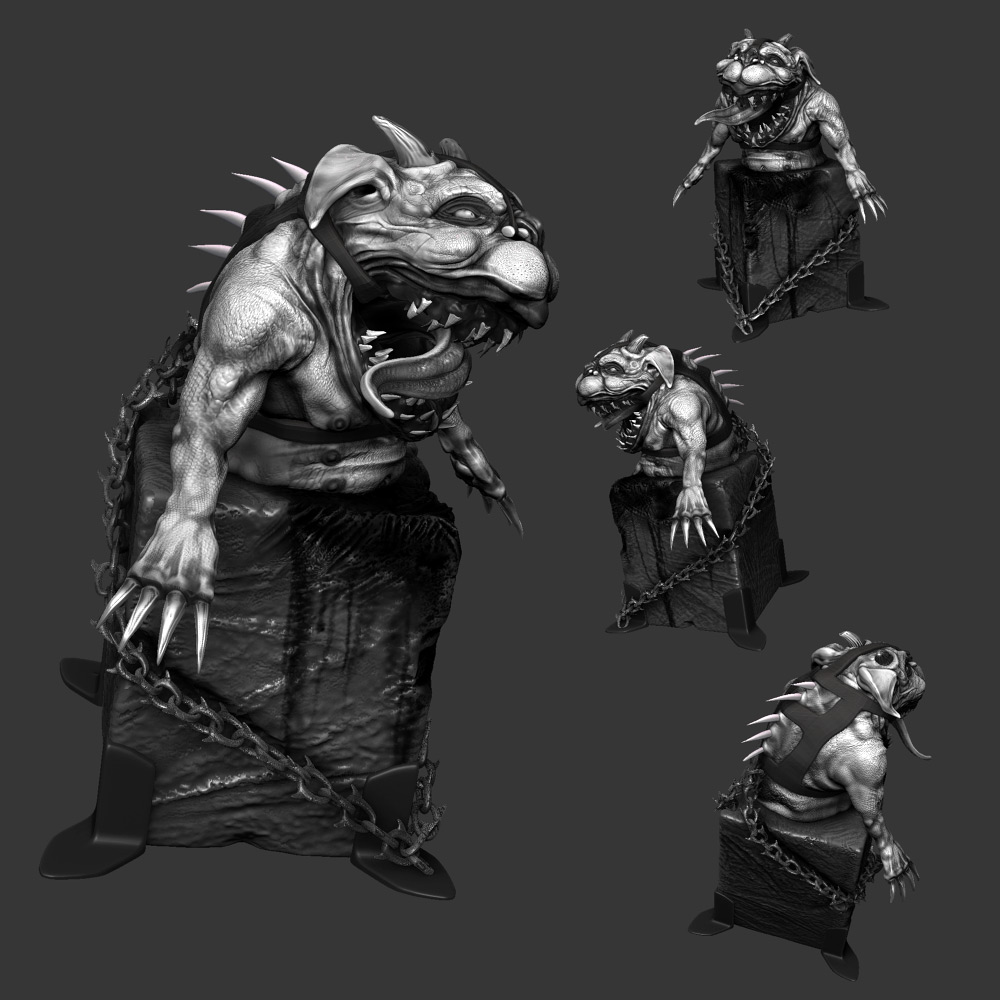 Princess Pickles -- DW4 Mini-3D #2 - ZBrushCentral