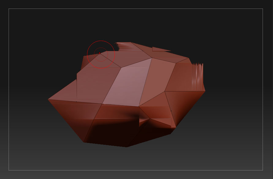 Display Issues at low res subdivision level. - ZBrushCentral