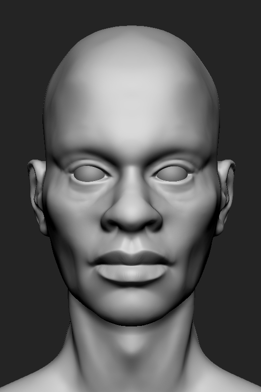 head study 3 hours - ZBrushCentral