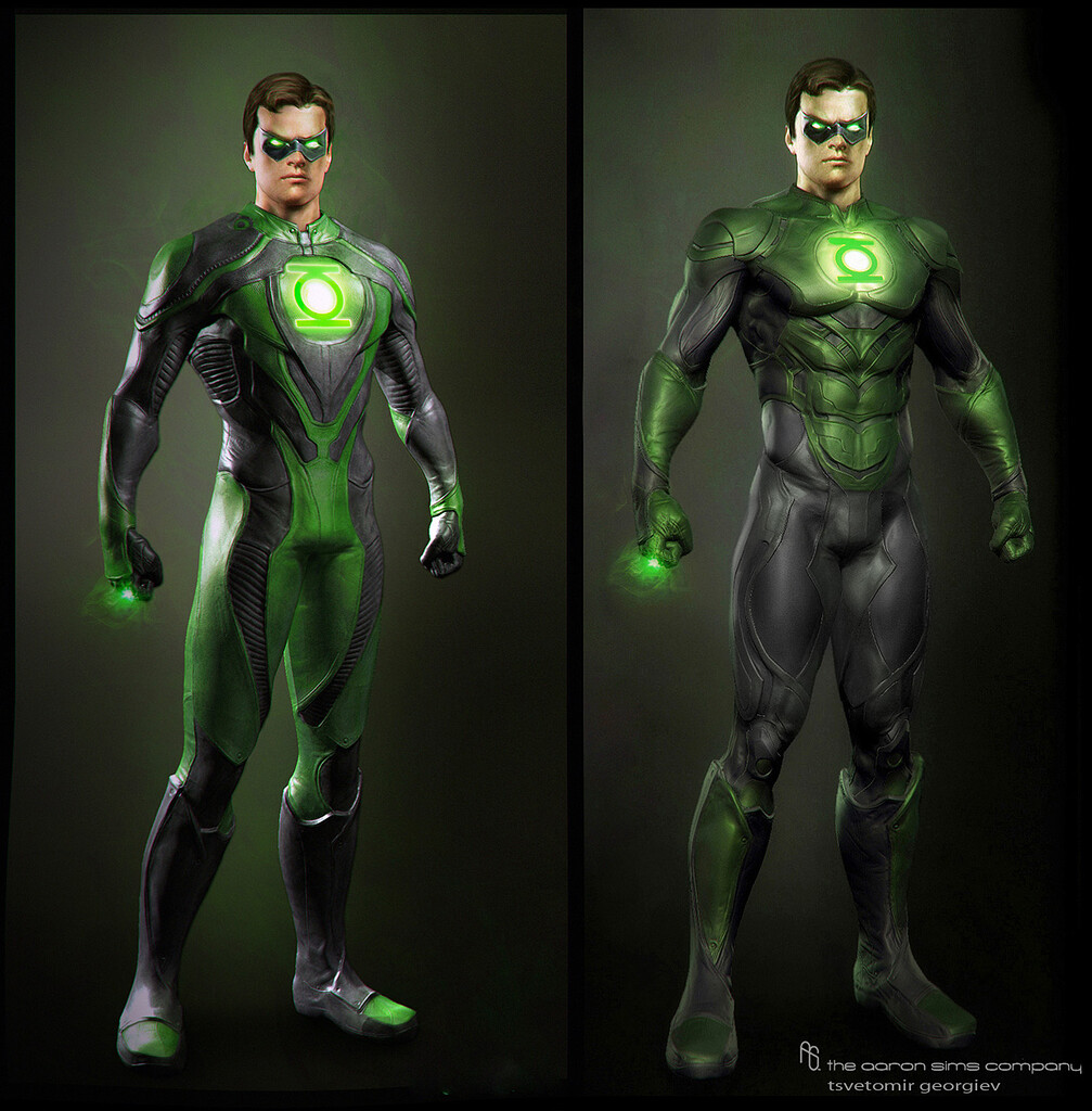 Green Lantern - ZBrushCentral
