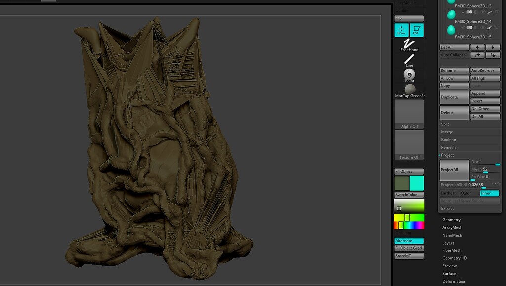 Help with Projection - ZBrushCentral