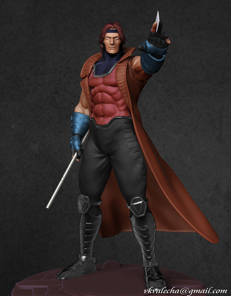 Gambit Hulk and More - ZBrushCentral