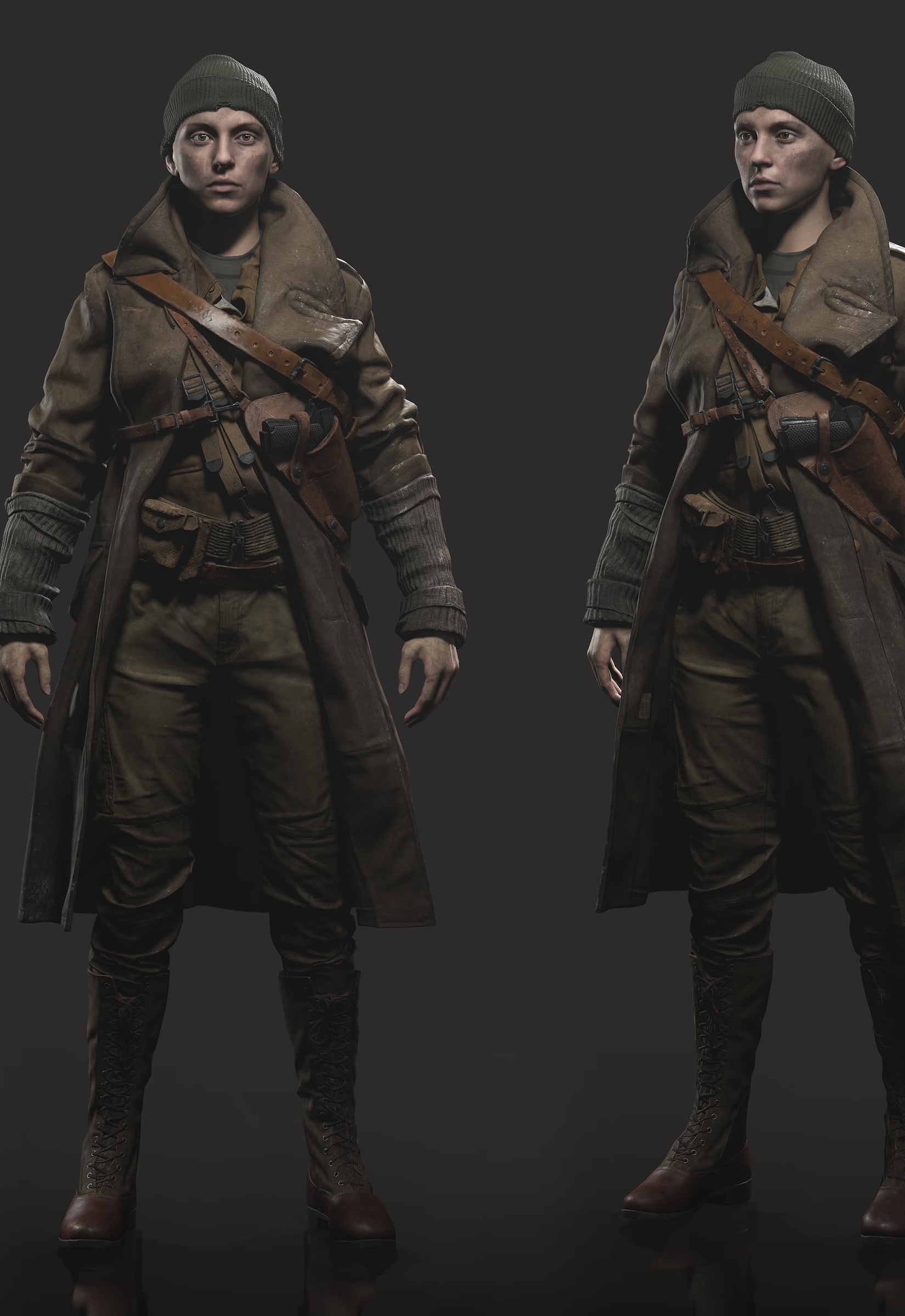 Battlefield V Character Art Dump - Rui Mu - ZBrushCentral