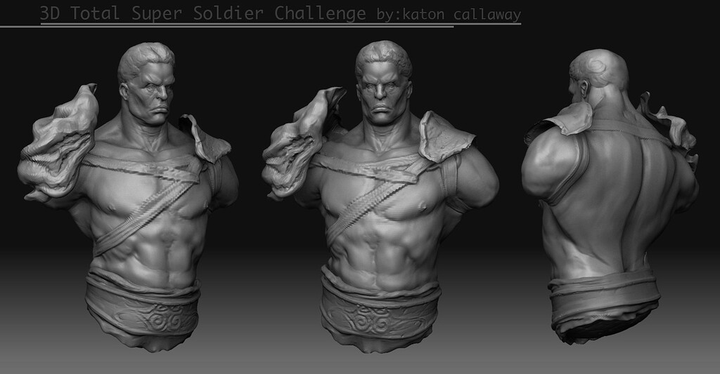 3D total super soldier entry speed modeling - ZBrushCentral
