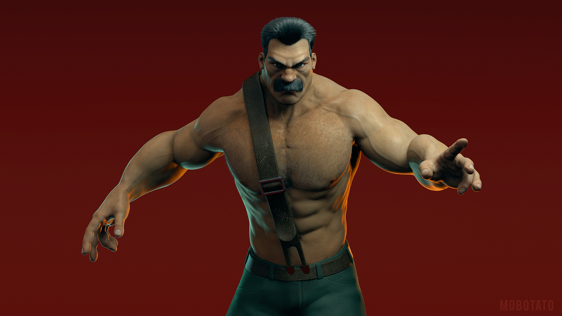 Haggar - Final Fight - ZBrushCentral