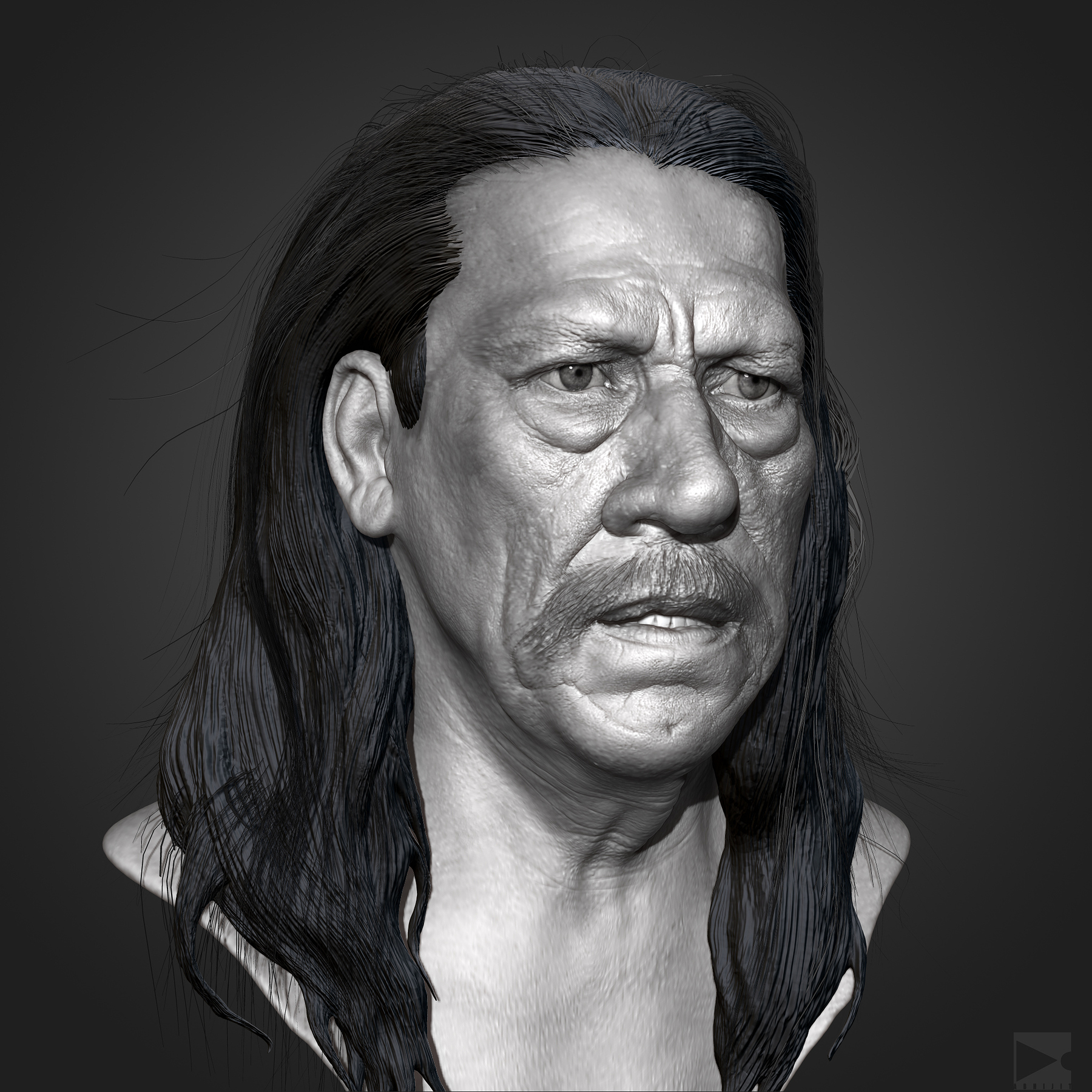 Fan Art - Danny Trejo - ZBrushCentral