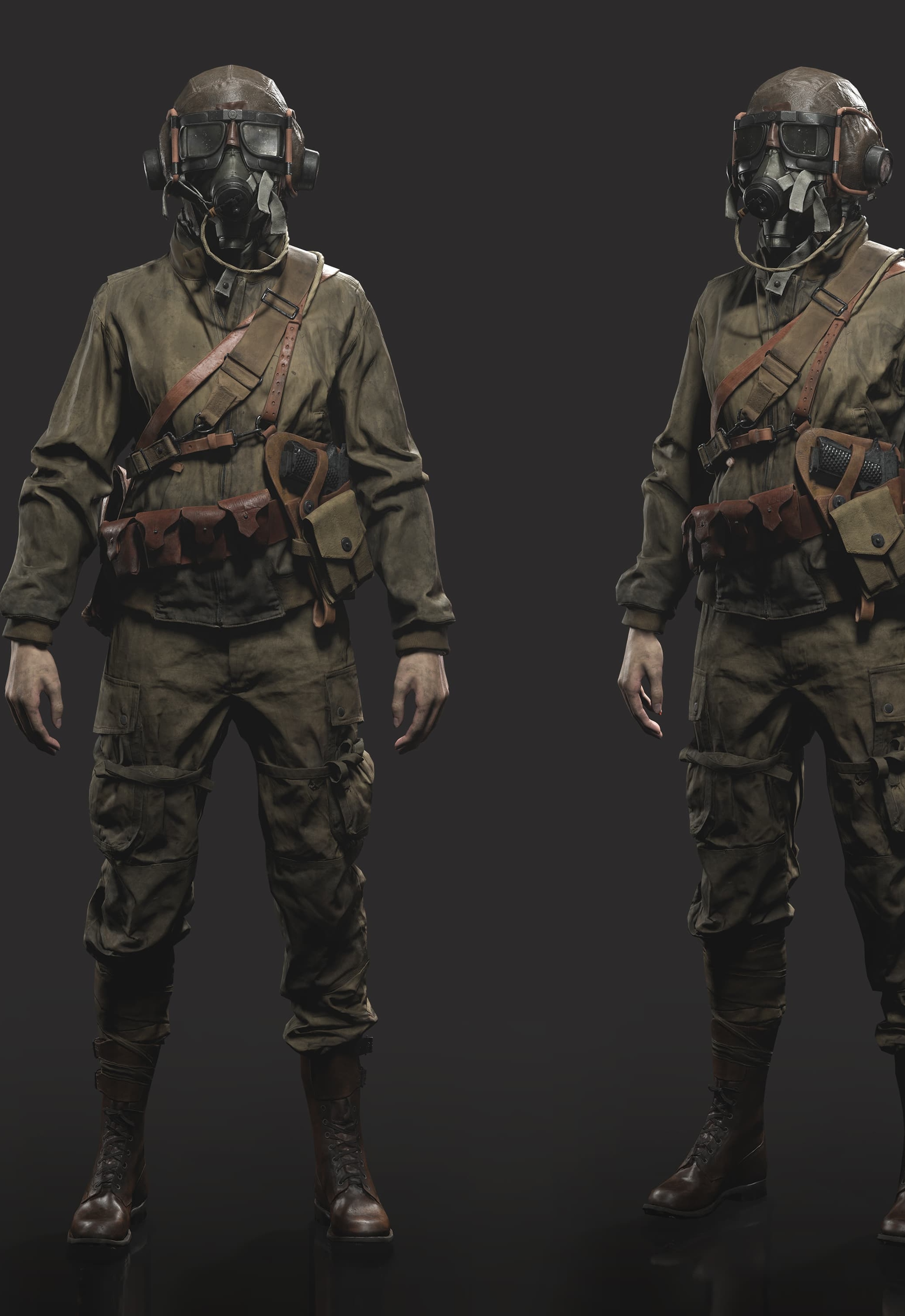 Battlefield V Character Art Dump - Rui Mu - ZBrushCentral