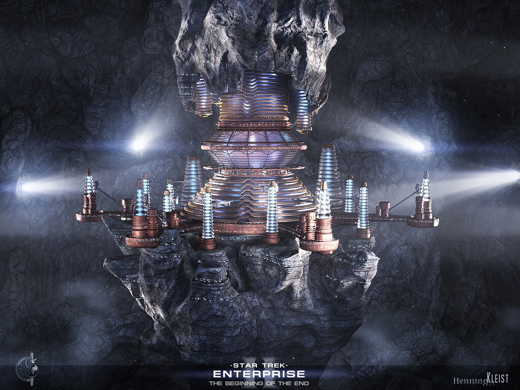 Star Trek - Vulcan base - ZBrushCentral