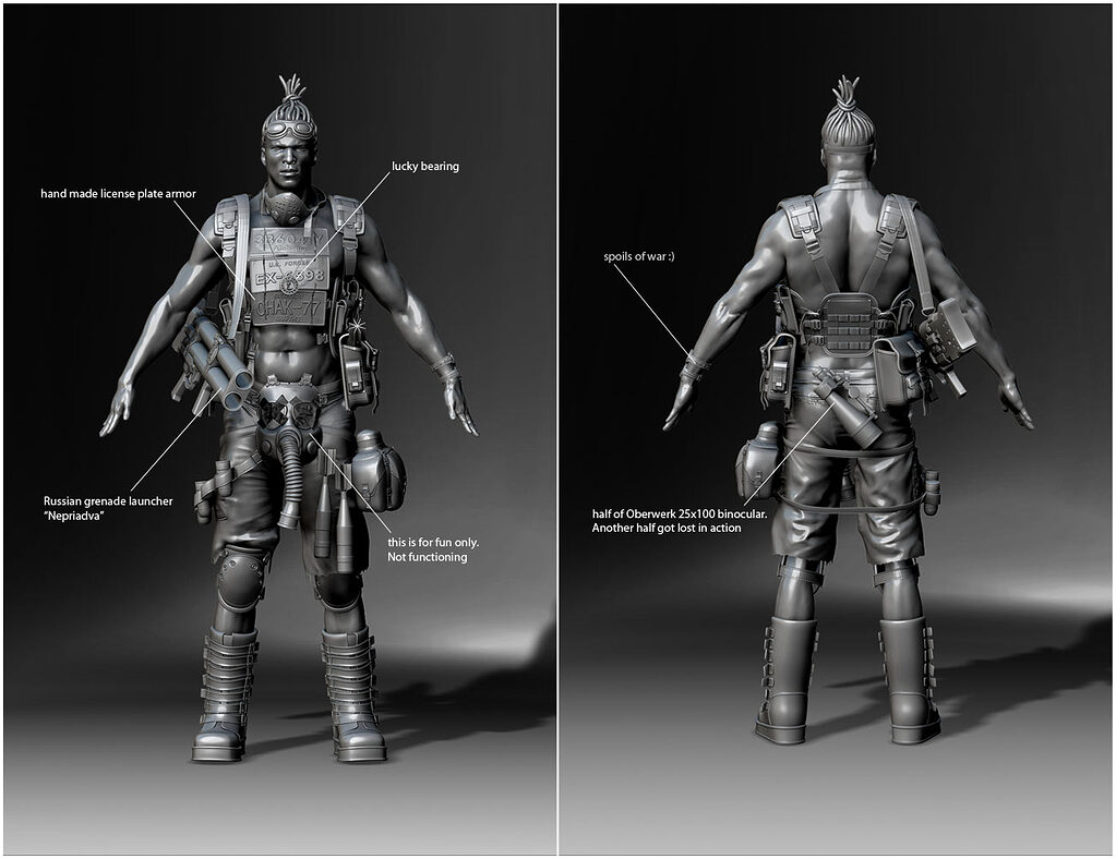 WIP: Jackal The Road Raider - ZBrushCentral