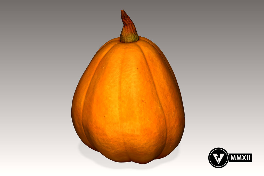 Pumpkin under 300k polygons made with ZBrush - ZBrushCentral