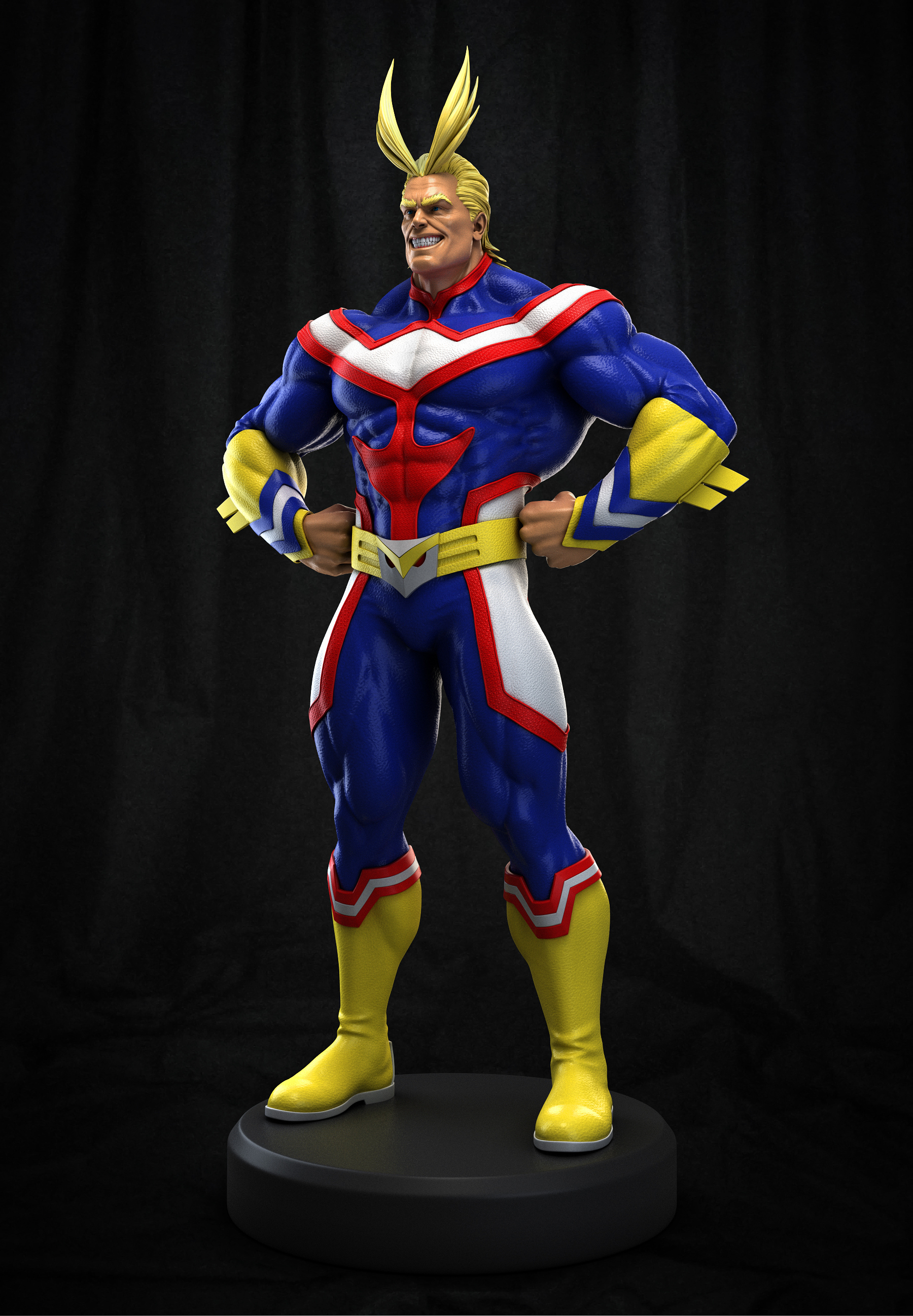 ALL MIGHT- Boku No Hero Academia - ZBrushCentral