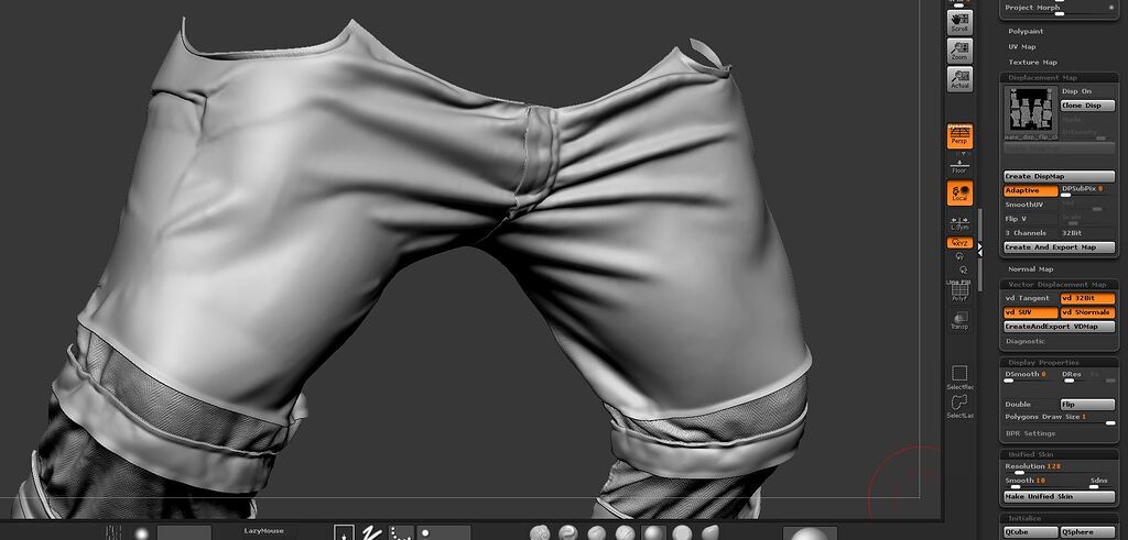Help applying displacement maps details - ZBrushCentral