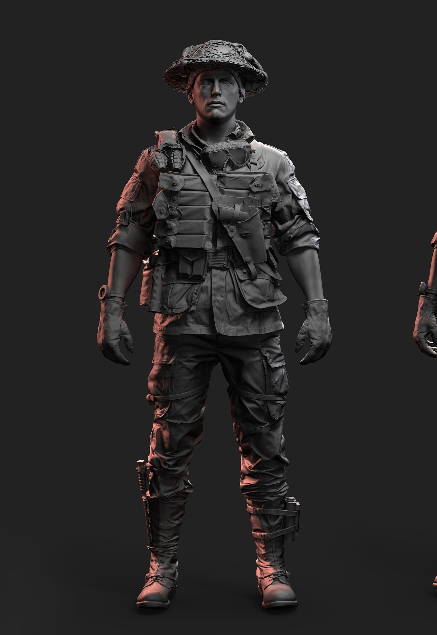 Battlefield V Character Art Dump - Rui Mu - ZBrushCentral