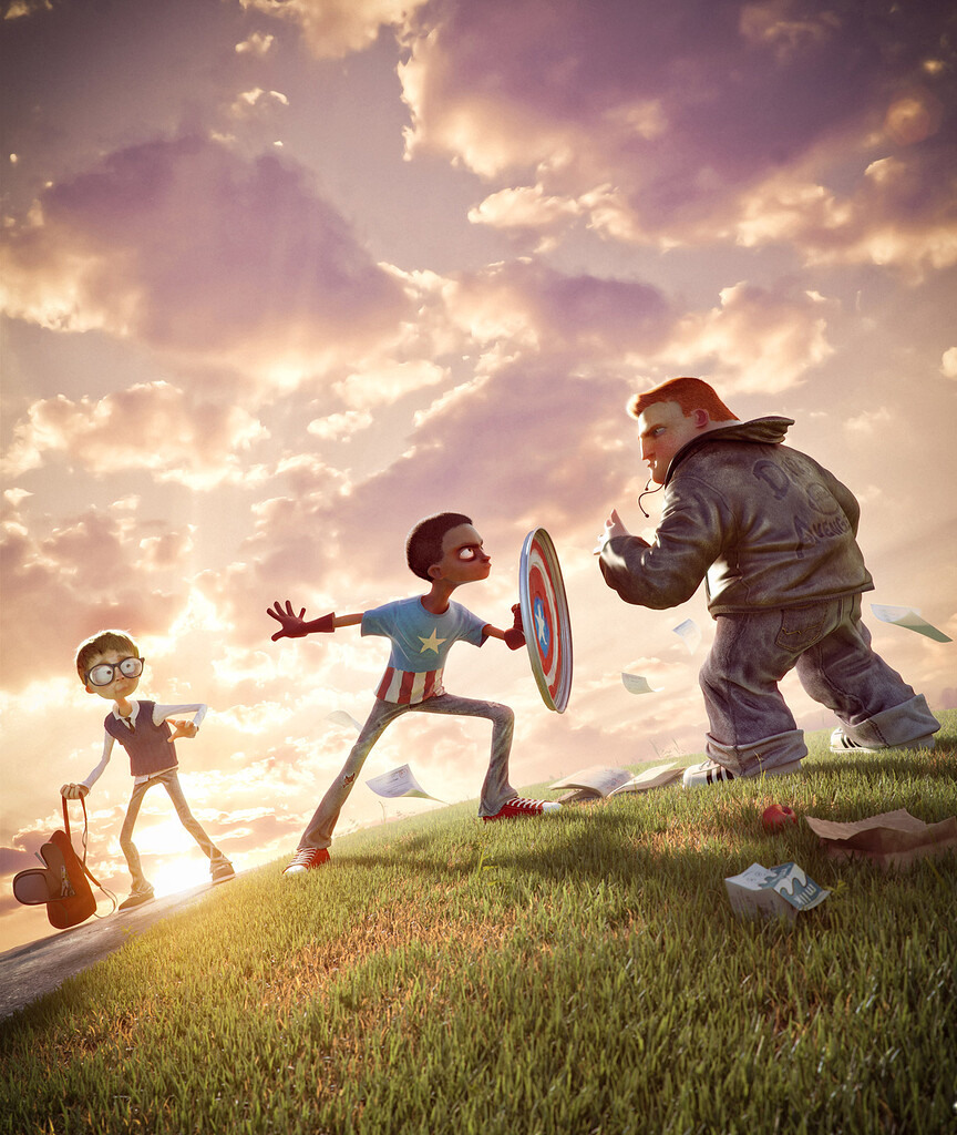 I am Captain America - ZBrushCentral