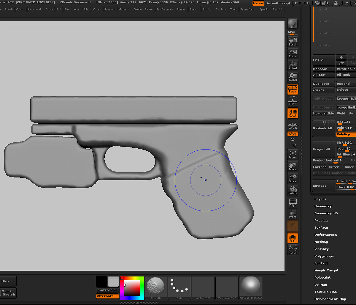 What are these cursor double outlines? [Answered] - ZBrushCentral