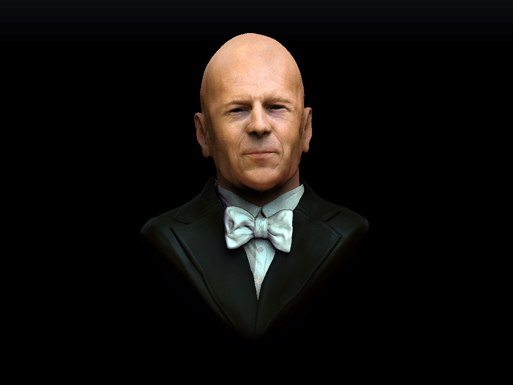 bruce willis - ZBrushCentral