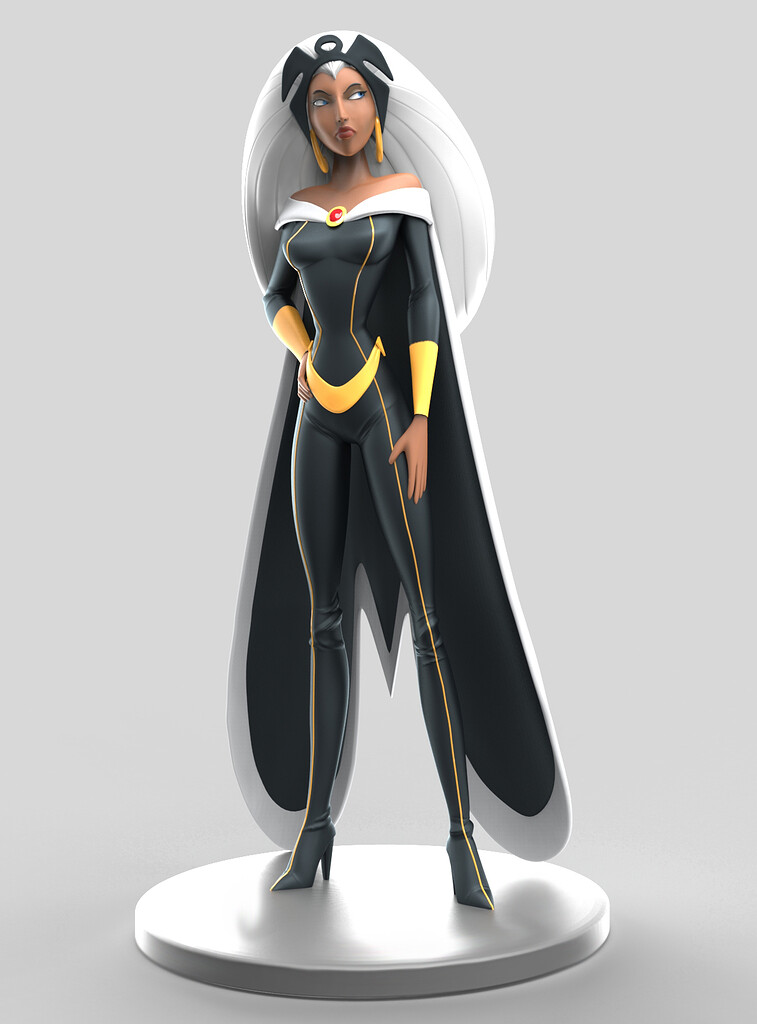 Storm fr Wolverine and the Xmen - ZBrushCentral