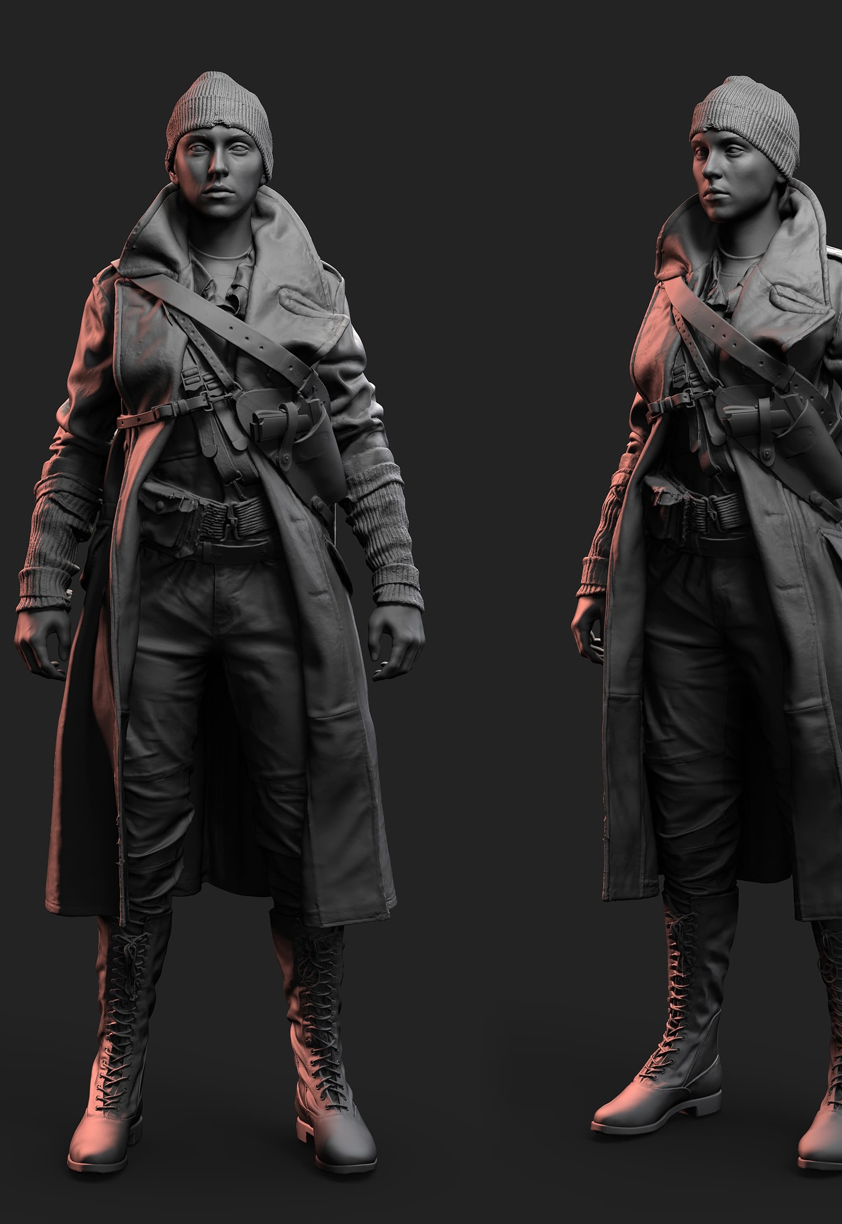Battlefield V Character Art Dump - Rui Mu - ZBrushCentral