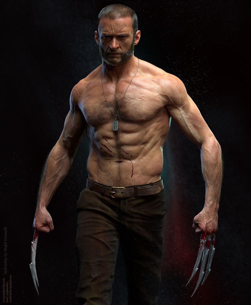 Personal Wolverine Project - ZBrushCentral