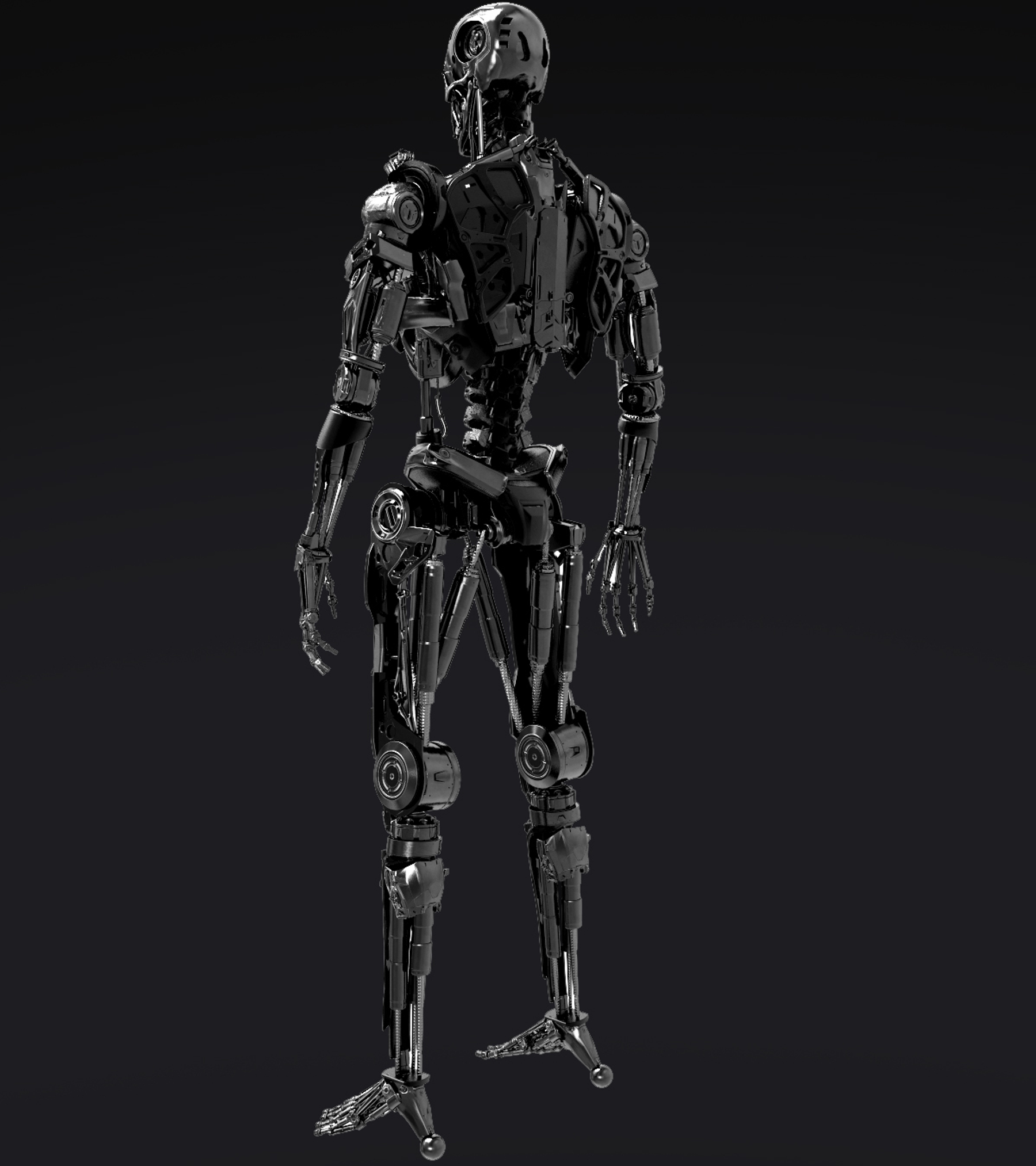 Terminator T800 Endoskeleton - ZBrushCentral