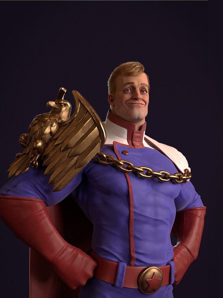 The Homelander - ZBrushCentral