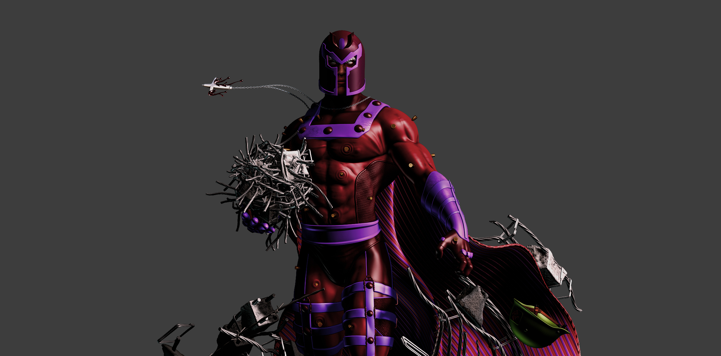 Magneto Sculpture - ZBrushCentral