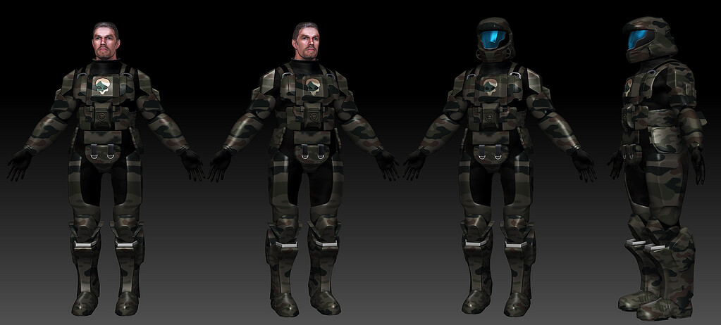 ODST Camo Hunter - ZBrushCentral